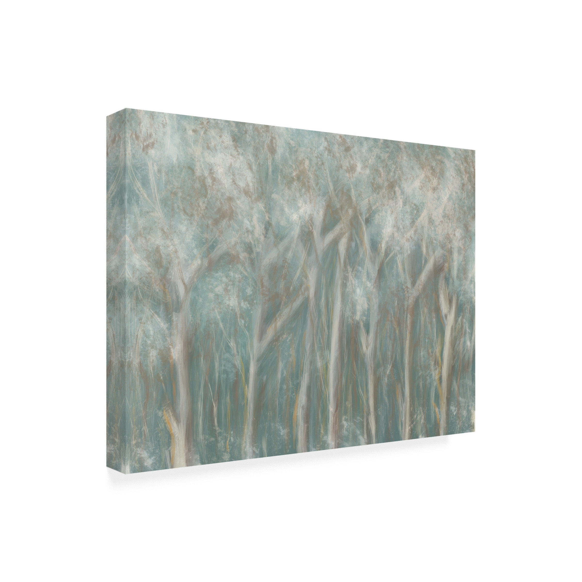 Red Barrel Studio® Arhea Line And Brush Abstract Treescape View Canvas Art | Wayfair